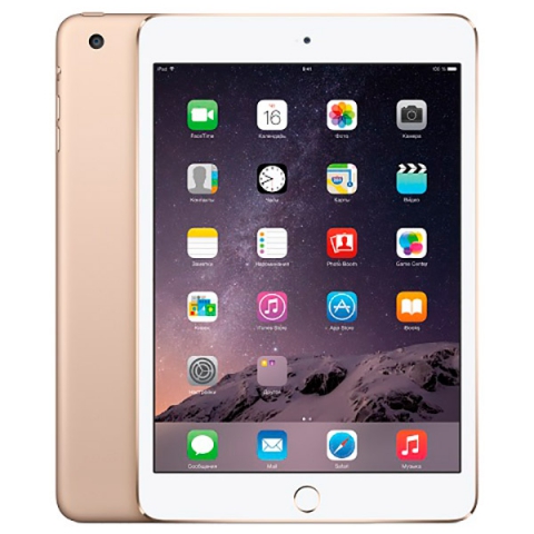 ONPAD.RU / Apple iPad mini 3 128Gb Wi-Fi + Cellular Gold Цена: 130 000. ...